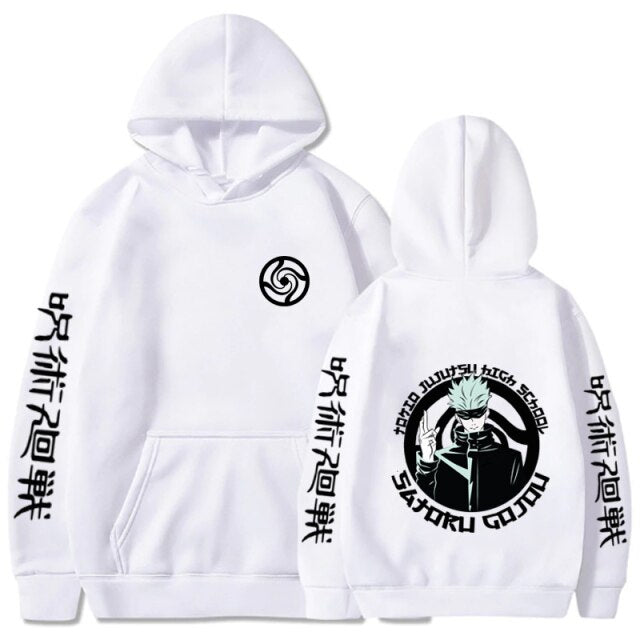 Sweat à capuche Gojo Satoru Jujutsu Kaisen | Jujutsu Kaisen Shop